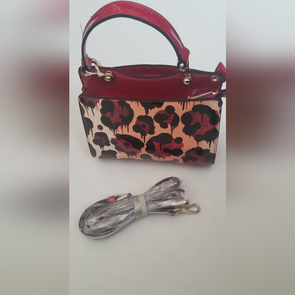 Isabelle | Bags | Isabelle Red Satchel | Poshmark